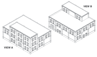Arched Window Industrial Building - HO Scale Kit - HO Scale - Woodland ...