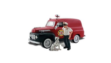 Rescue Firefighters - HO Scale - Woodland Scenics