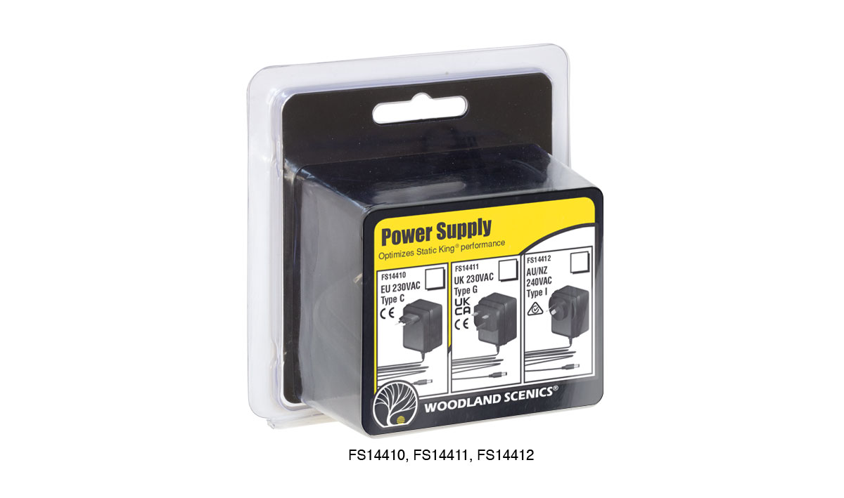 Field System™ Power Supply - Aus/NZ - Woodland Scenics