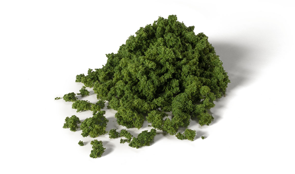 Medium Green Foliage Clumps - Woodland Scenics