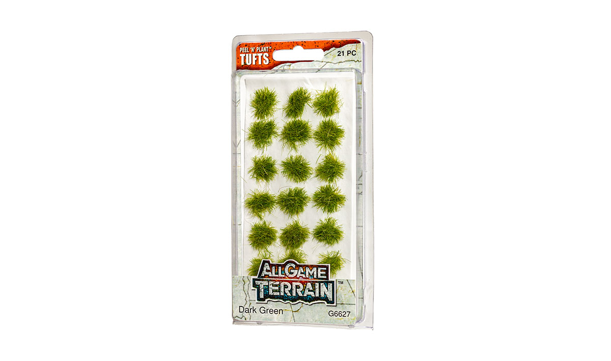 Dark Green Grass Tufts - Woodland Scenics