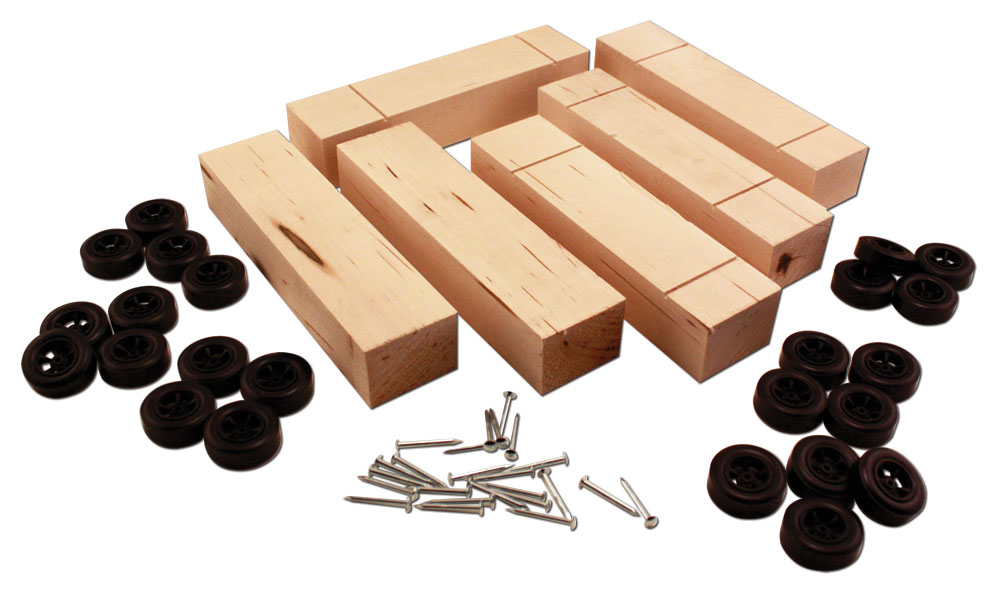 6-Pack Basic Block Kit - Woodland Scenics