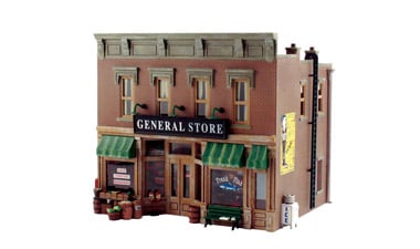 Deuce's Bike Shop - O Scale Kit - Woodland Scenics