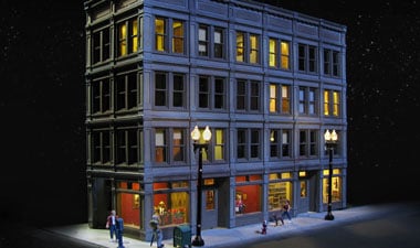 M.T. Arms Hotel - HO Scale Kit - Woodland Scenics
