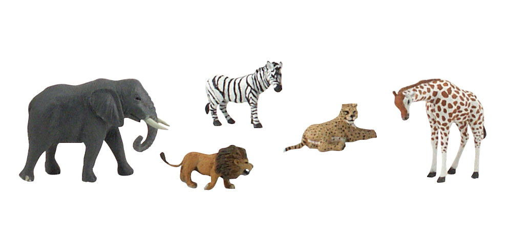 African Wildlife Scene Setters® - Woodland Scenics