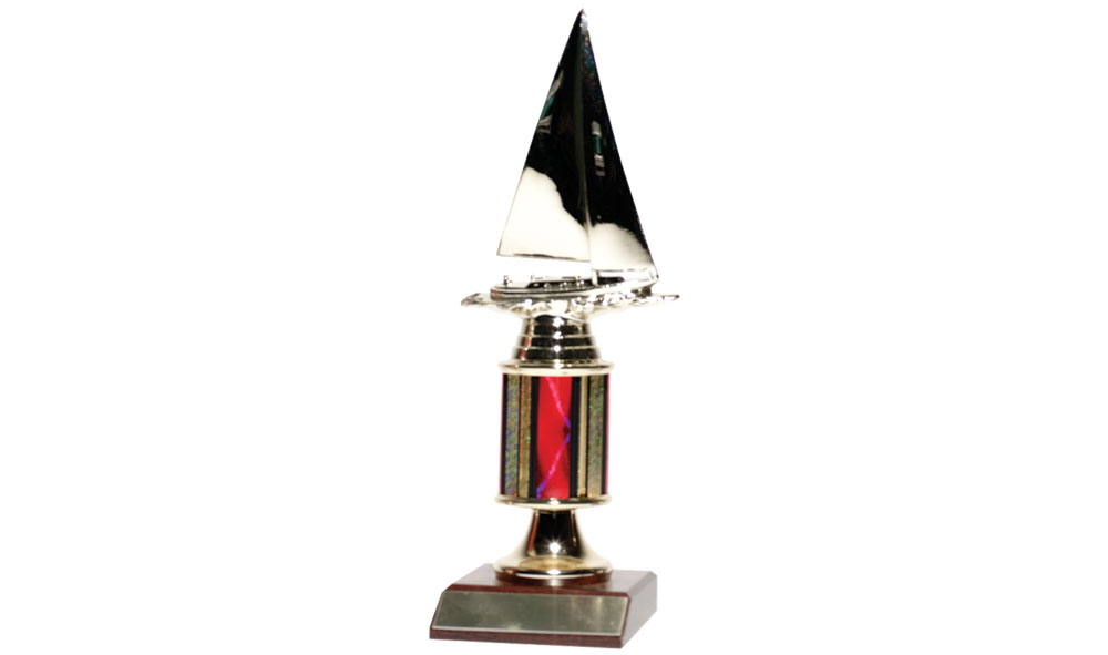 7-inch SailBoat Trophy - Woodland Scenics