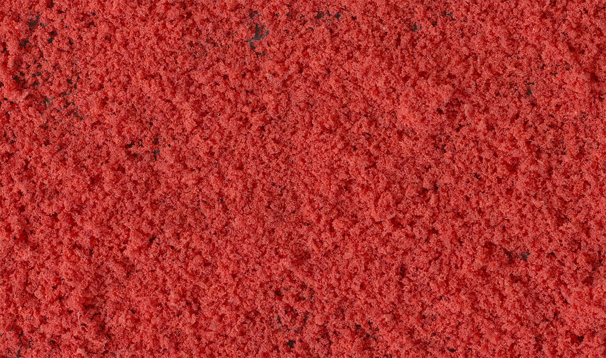 Fall Red Coarse Turf Value Size - Woodland Scenics