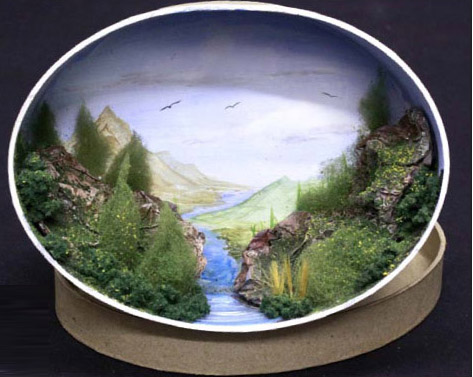 Box Diorama - Woodland Scenics